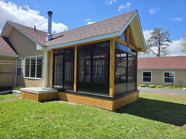 4 Track Stacking Windows Canada | Vinyl Porch and Sunroom Windows ...