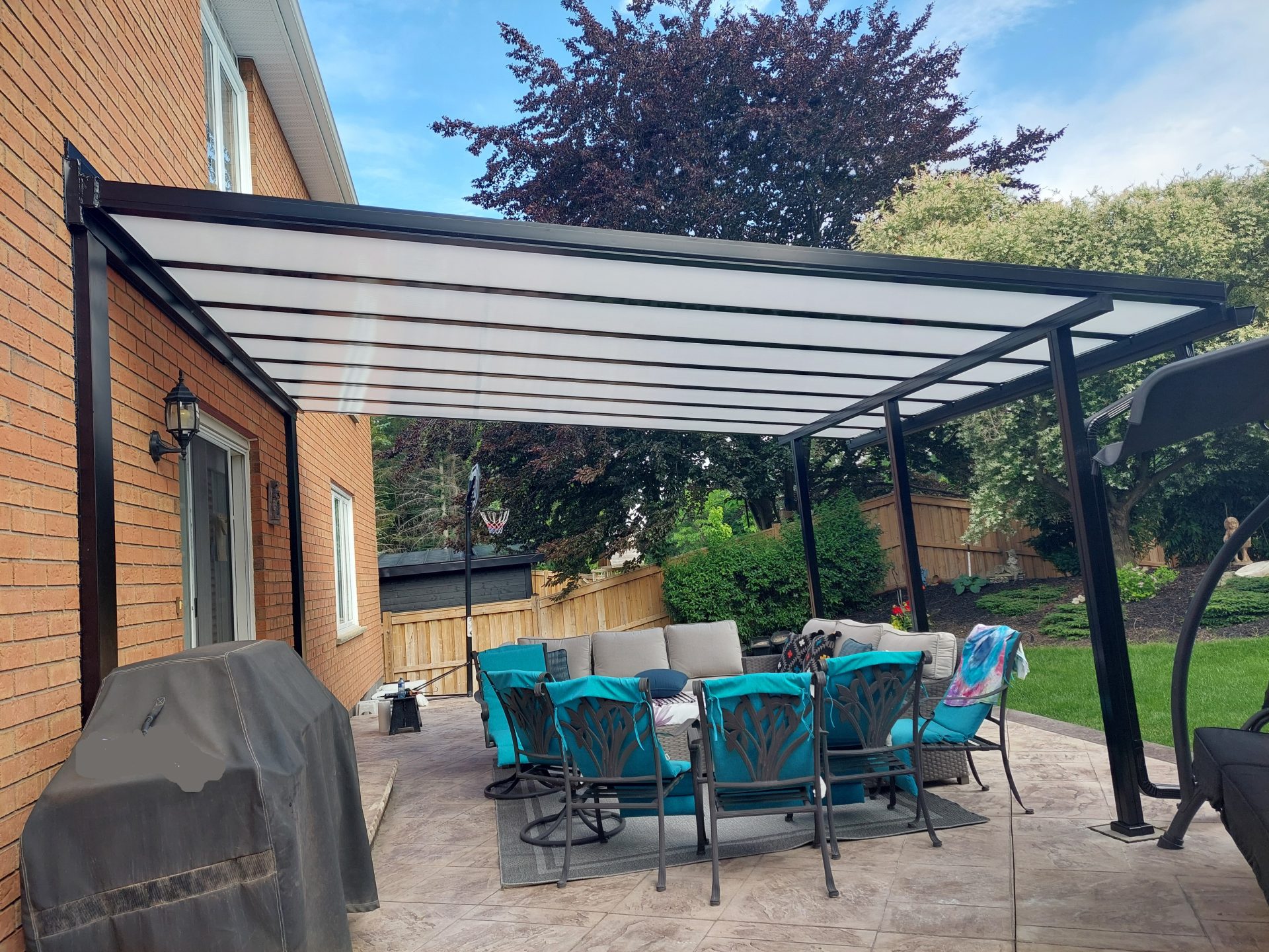 Translucent Patio Covers | Polycarbonate Patio Cover Options in Canada ...