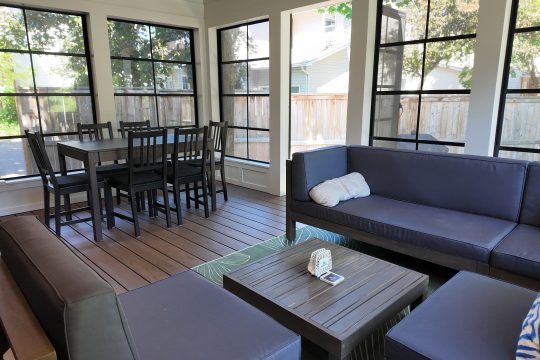 4 Track Stacking Windows Canada | Vinyl Porch and Sunroom Windows ...