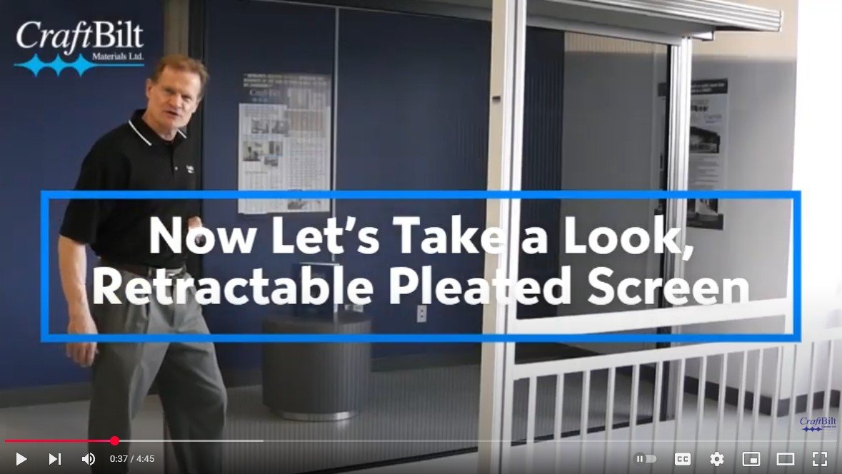 Retractable Screens | Pleated Screens | Door Screens | Folding Wall ...