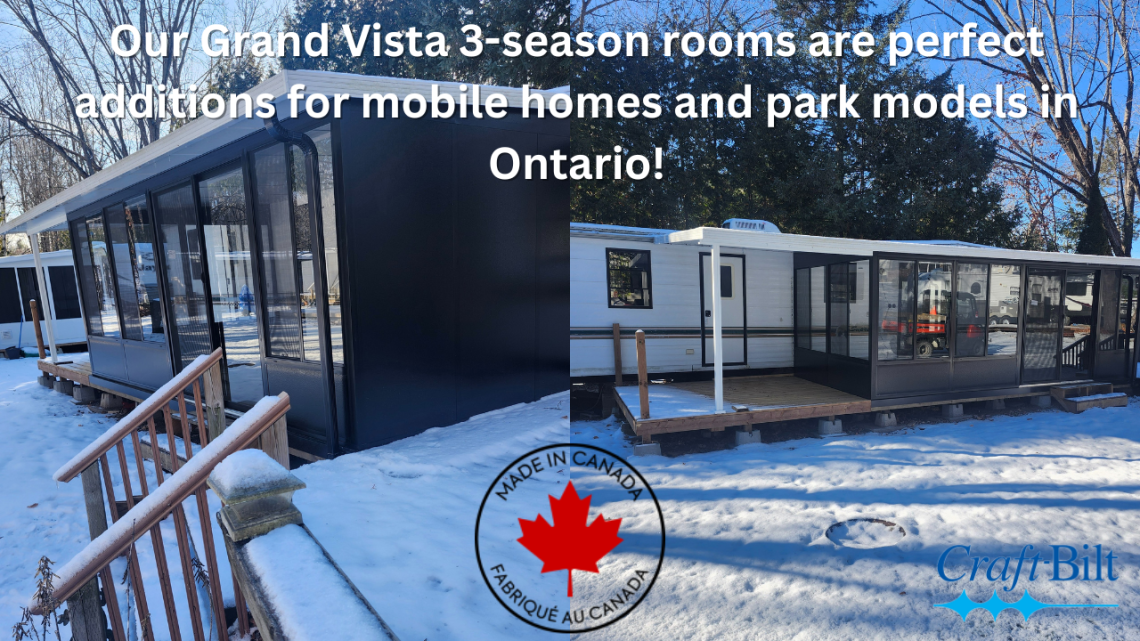 Adding a Sunroom to Your Mobile Home - Craft Bilt : Craft Bilt